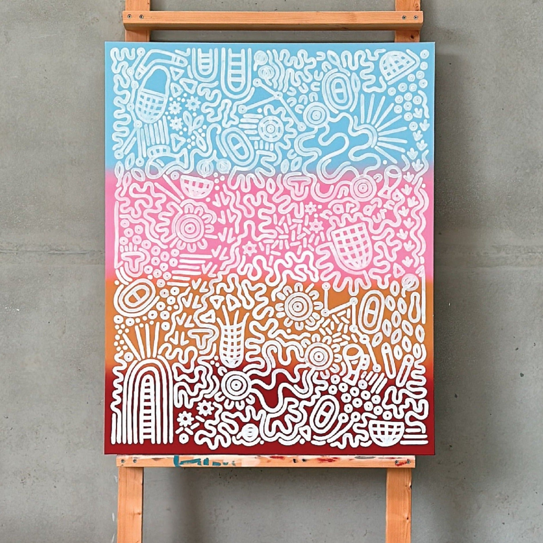 ANKA 2 Art Print | Reproduction | Aboriginal Art | Contemporary Art