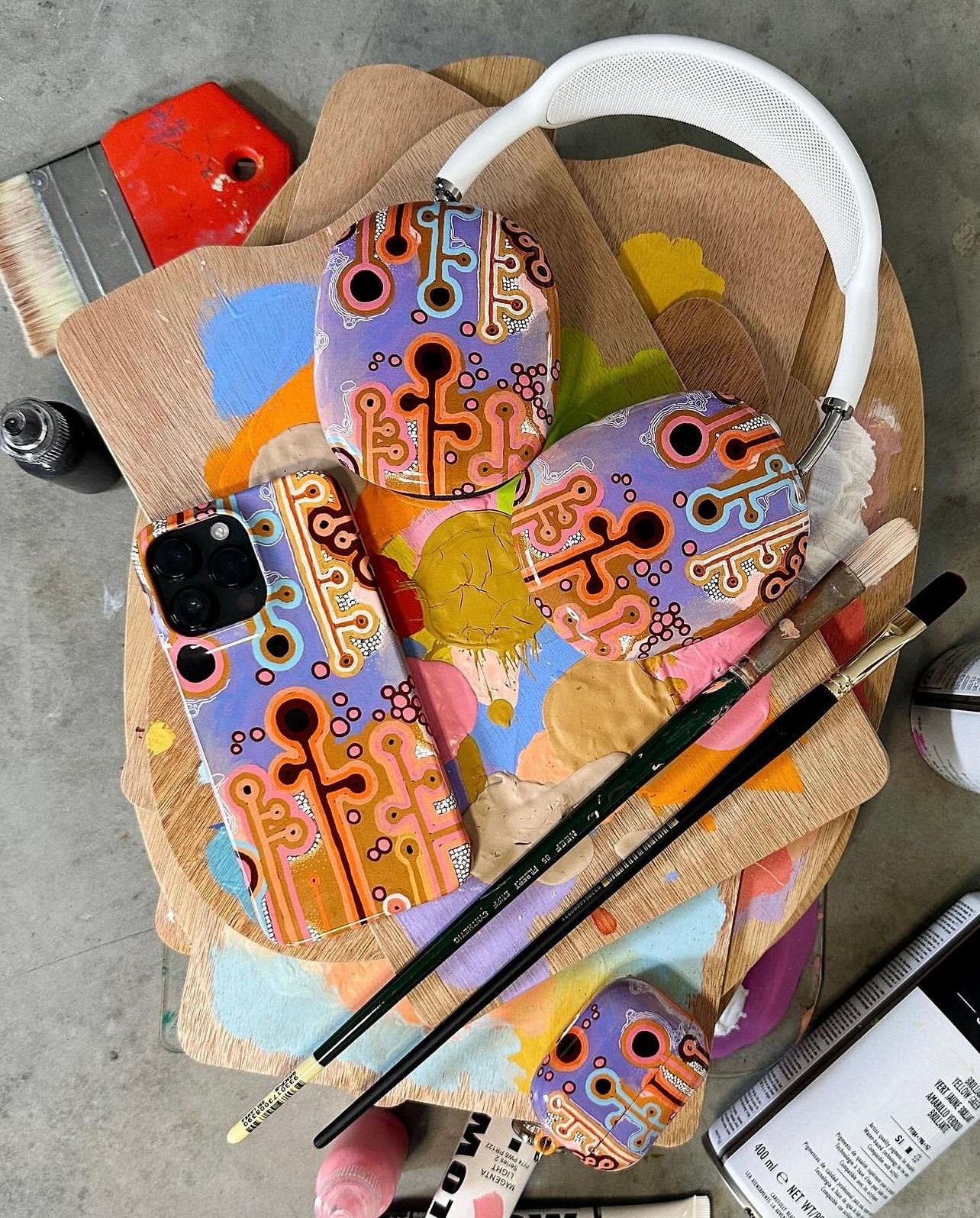 Aboriginal Art by Ryhia Dank: Originals & Prints | Nardurna – nardurna