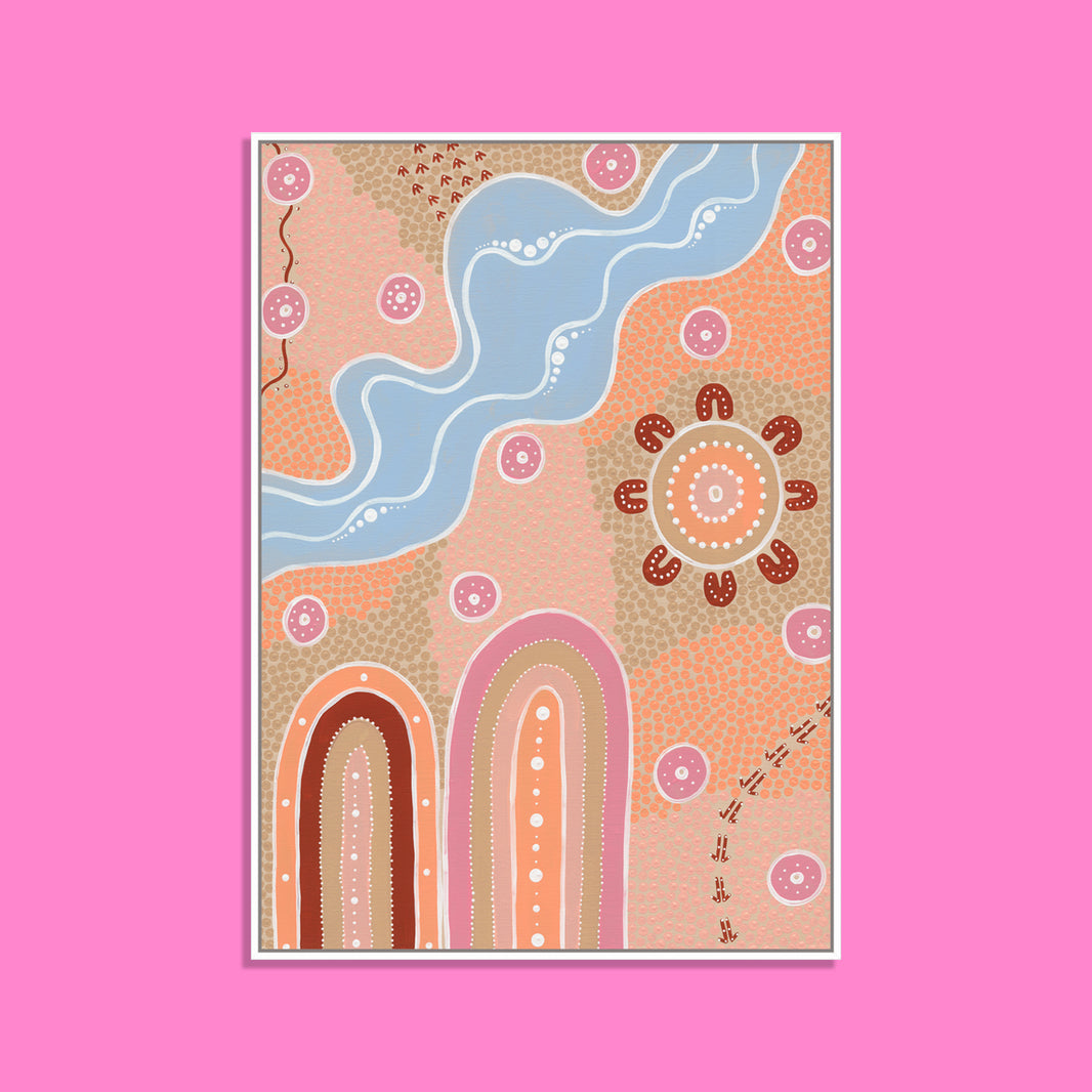 Aboriginal Artwork, Wall Art Prints & Canvas Art by nardurna
